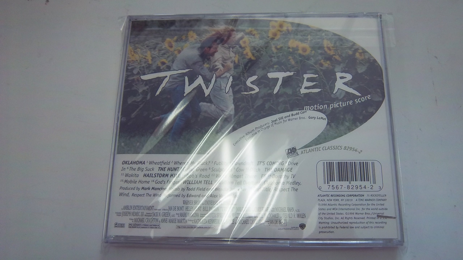 CD- Twister: Motion Picture Score 75678295423 | eBay
