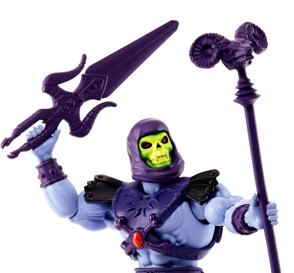 Masters of the Universe Origins Retro Play - Skeletor 14cm Action ...
