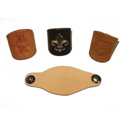 Neckerchief Slide - Pre-Cut Vegetable Tanned Tooling Leather with Snaps ...