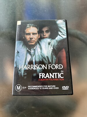 Harrison Ford In Frantic (DVD, 1988) 9325336002285 | eBay Australia