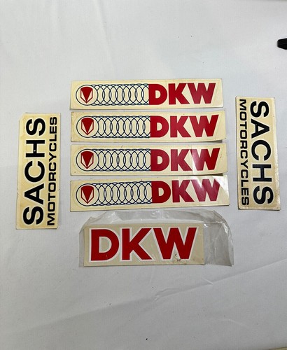 Vintage Lot of DKW Sachs Motocross Enduro Motorcycle STICKERS DECALS | eBay