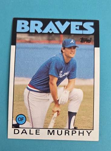 1986 Topps #600 Dale Murphy Baseball Card Buy 10+ 50% Off S8 | eBay