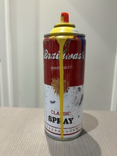 Mr. Brainwash 2013 YELLOW Campbell’s Soup Spray Can – Hand Finished ...