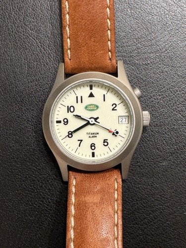 Ladies Titanium Vintage Land Rover Sport Alarm Watch By ST MORITZ | eBay