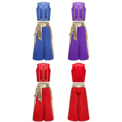 Boys Costume Fairy Tale Character Outfits Cosplay Arabian Prince Suits ...