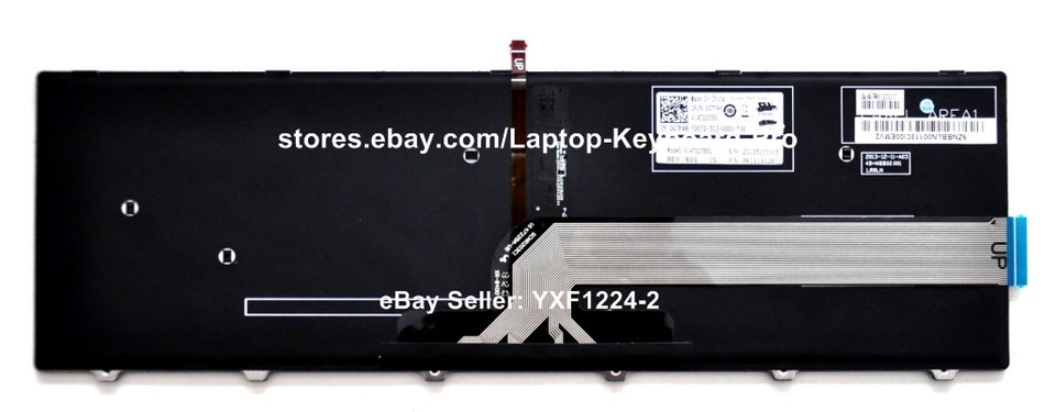 Keyboard for Dell Inspiron 17 5000 Series 17-5748 17-5749 17-5759 5748 ...