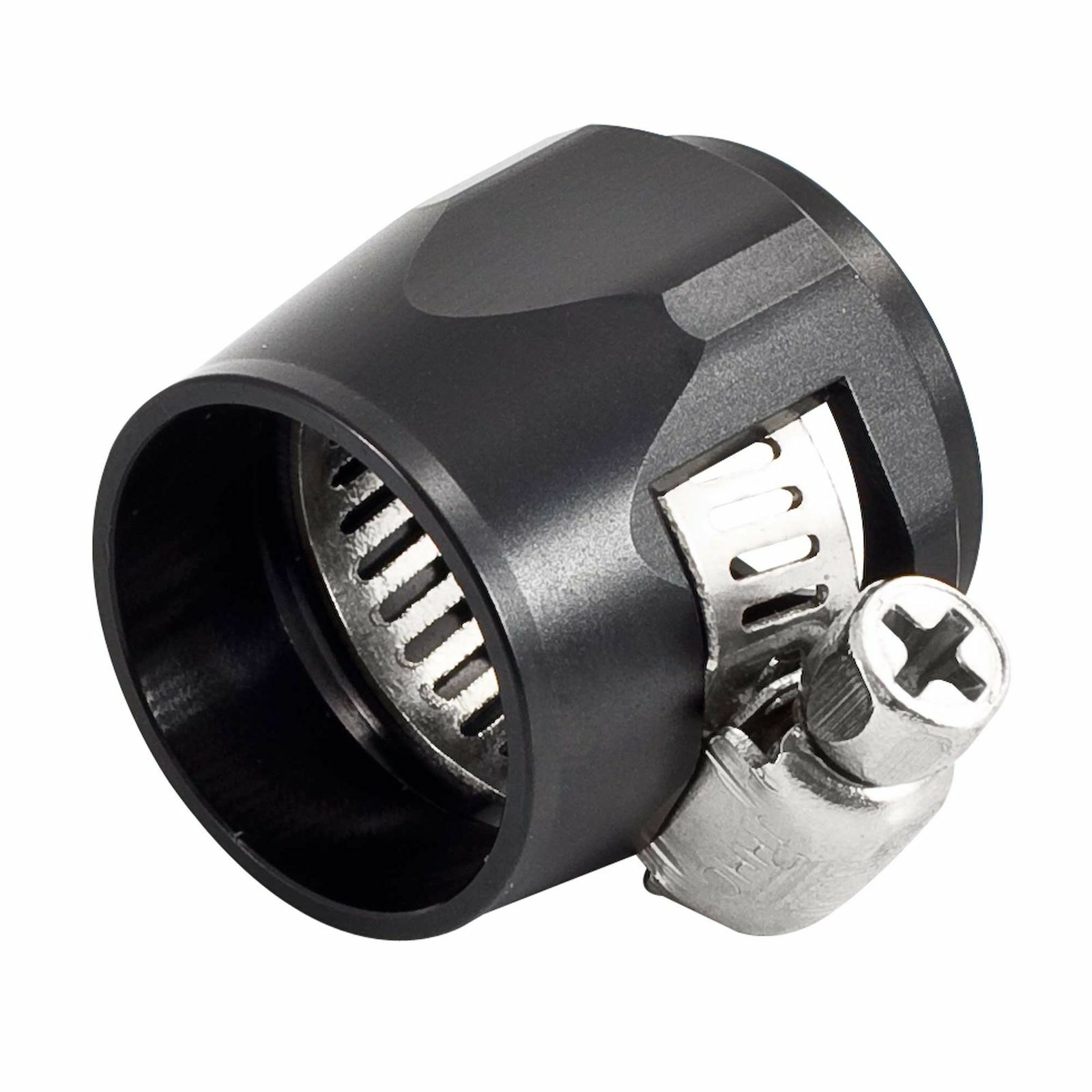 4pcs -6AN Hose Finishers Clamp Flare Fitting Aluminium for 3/8 Braided ...