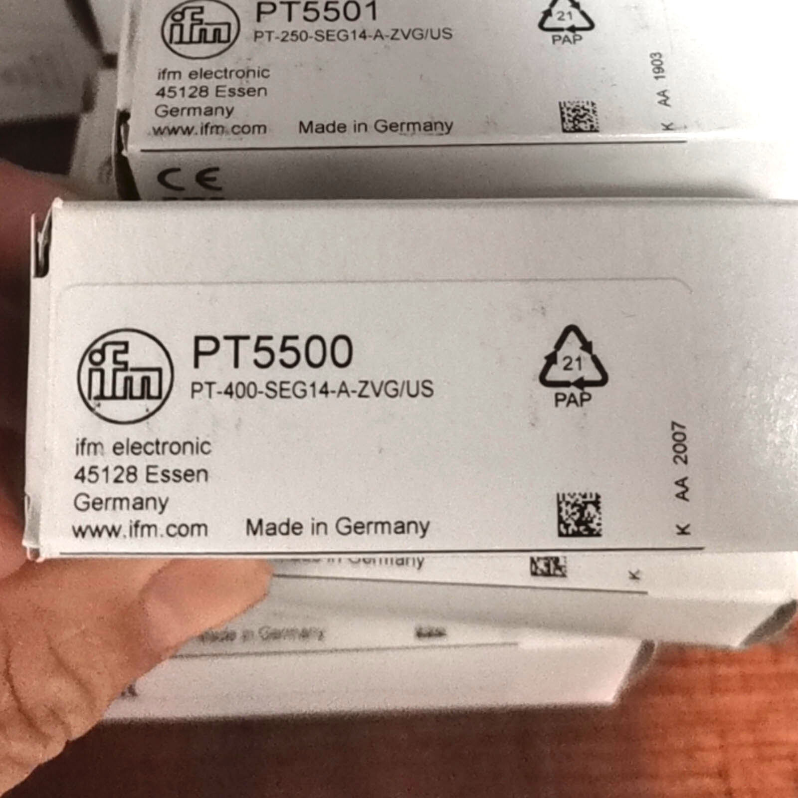 New 1PC For IFM PT5500 pressure sensor In Box Free Shipping | eBay