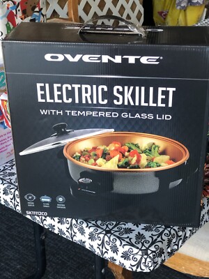 Ovente 12” Electric Skillet Brand New Still In Box | eBay
