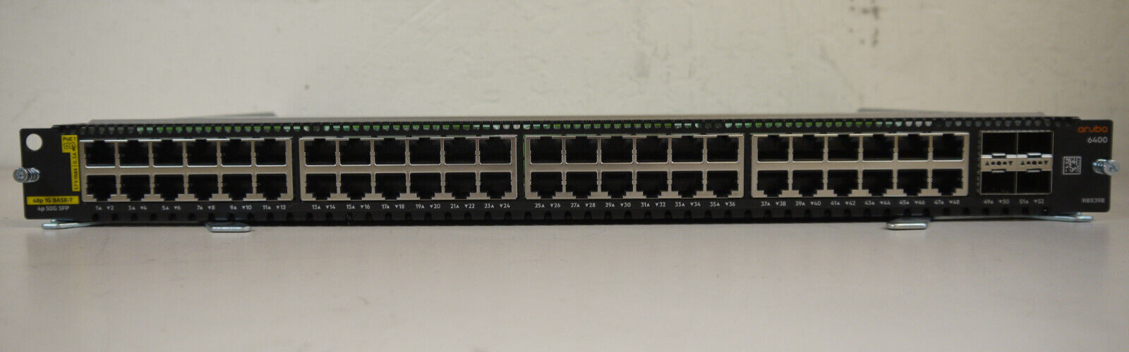 HPE R0X39B Aruba 6400 48-port 1gbe Class 4 Poe And 4-port Sfp56 Module ...