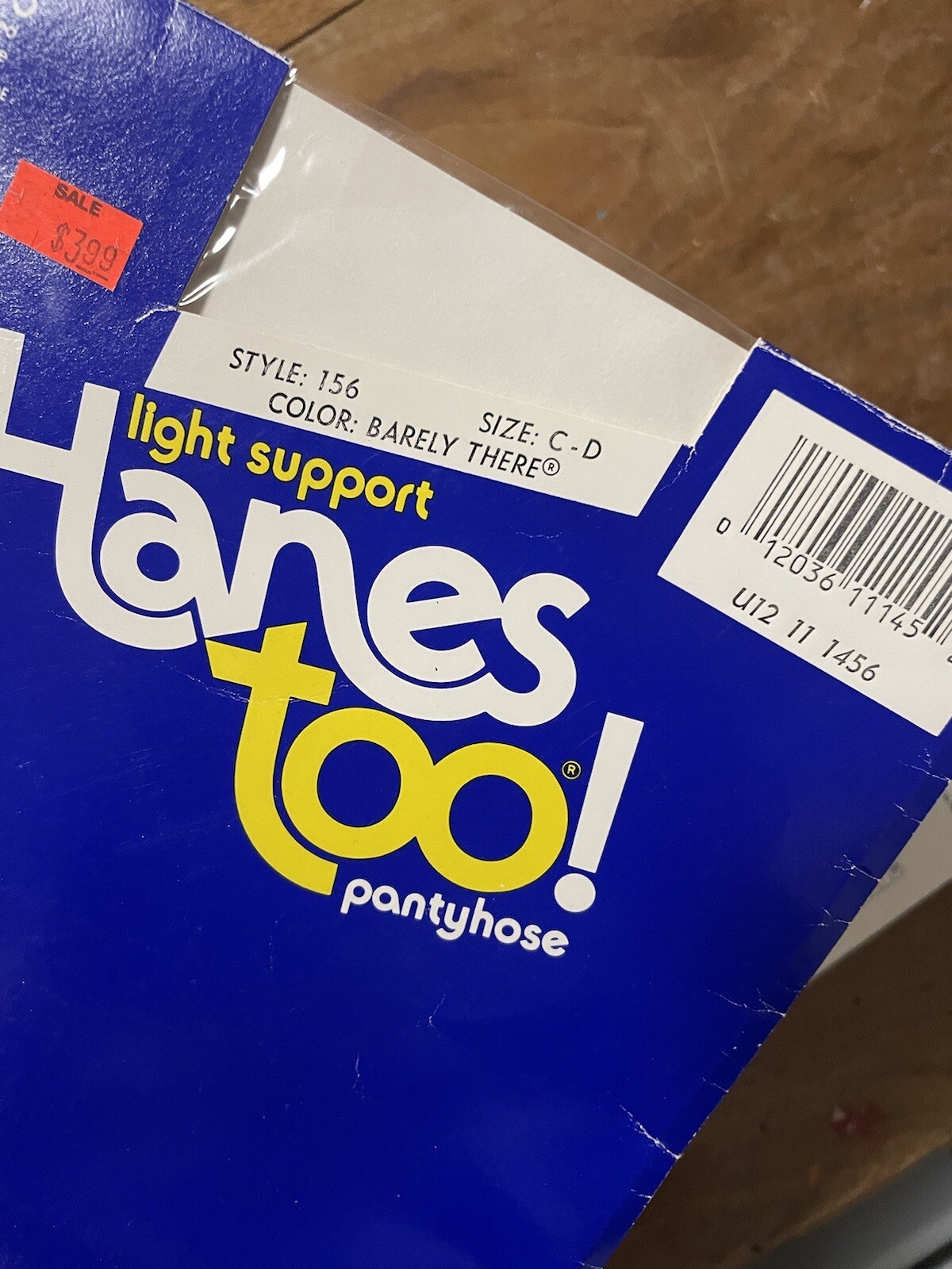 vintage HANES TOO pantyhose Lot barely there Summer Sheer White Size CD ...