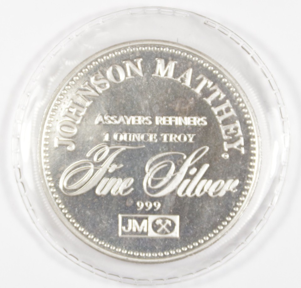 JM Johnson Matthey The Right To Bear Arms .999 Fine Silver 1 Troy Oz | eBay