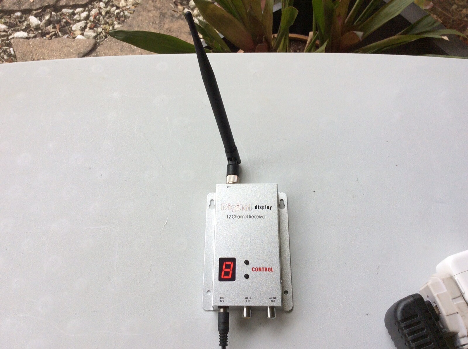 Digital Display 12 Channel Receiver Model FOX-R02 W/ Power Adapter | eBay