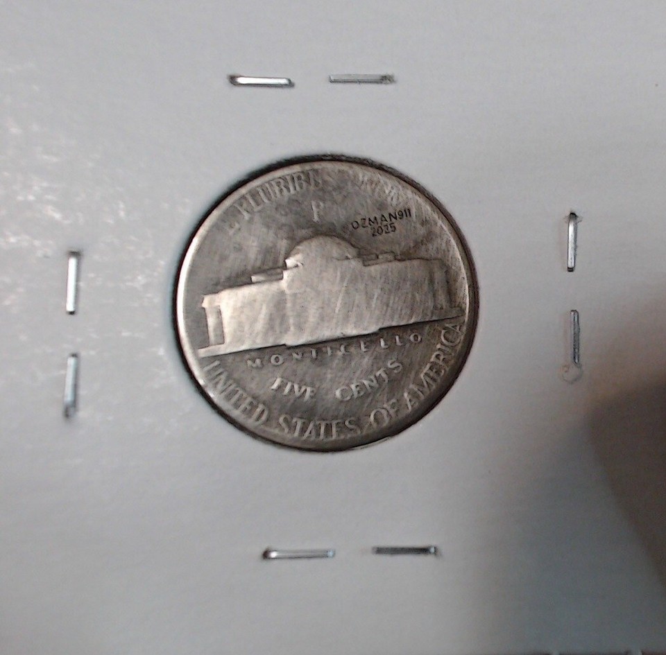 HOBO Pirate No Quarter Given Made From A REAL WWII Silver War Nickel ...