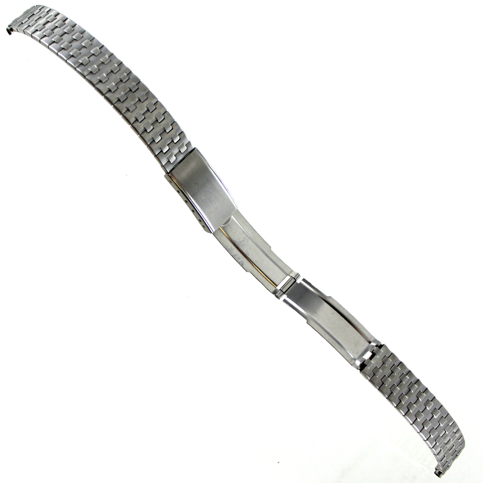 13mm Spiedel Stainless Steel Ladies Flip Open Clasp Watch Band | eBay