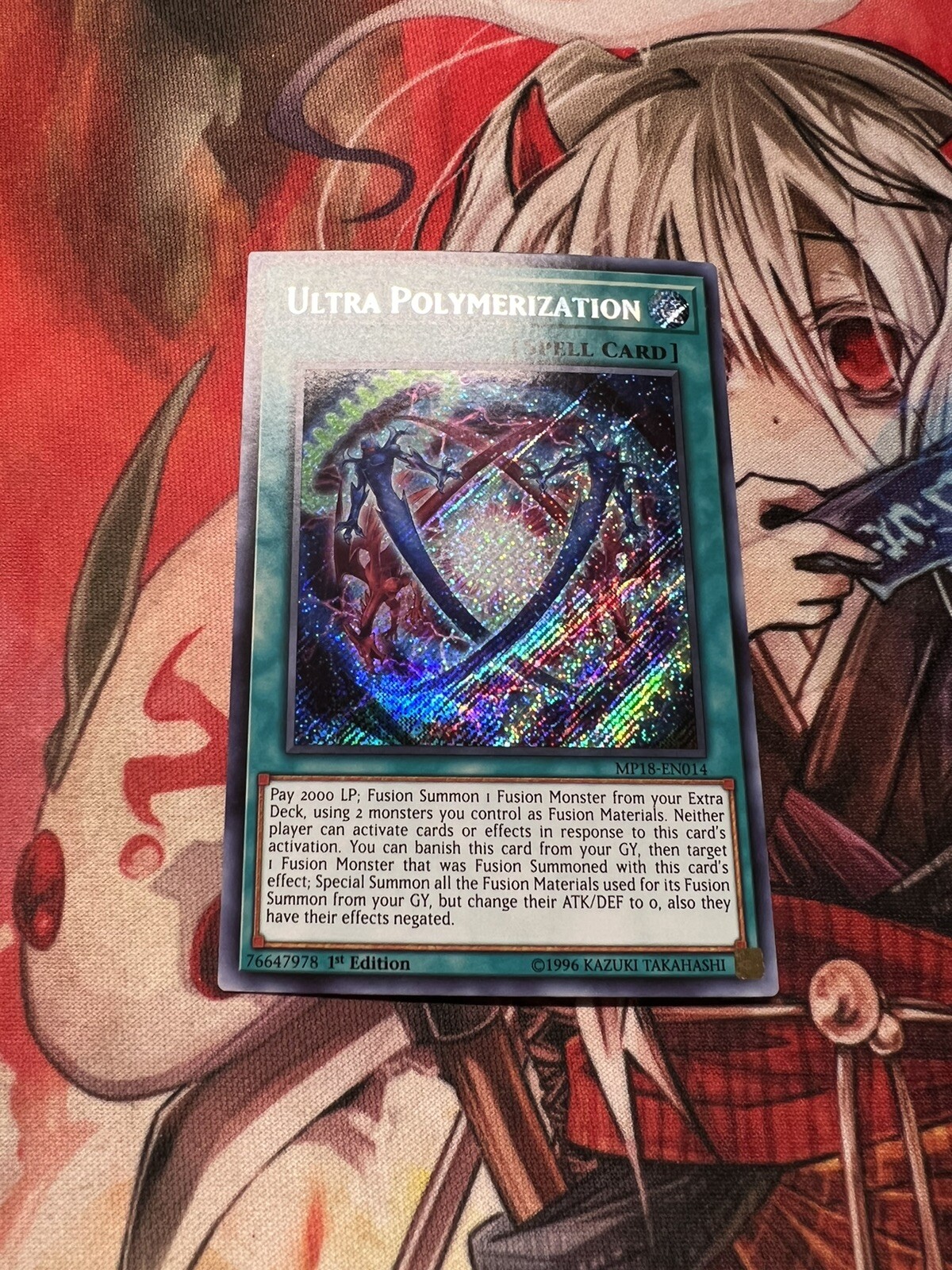 ENGLISH YUGIOH Ultra Polymerization MP18-EN014 Secret Rare 1st Edition ...