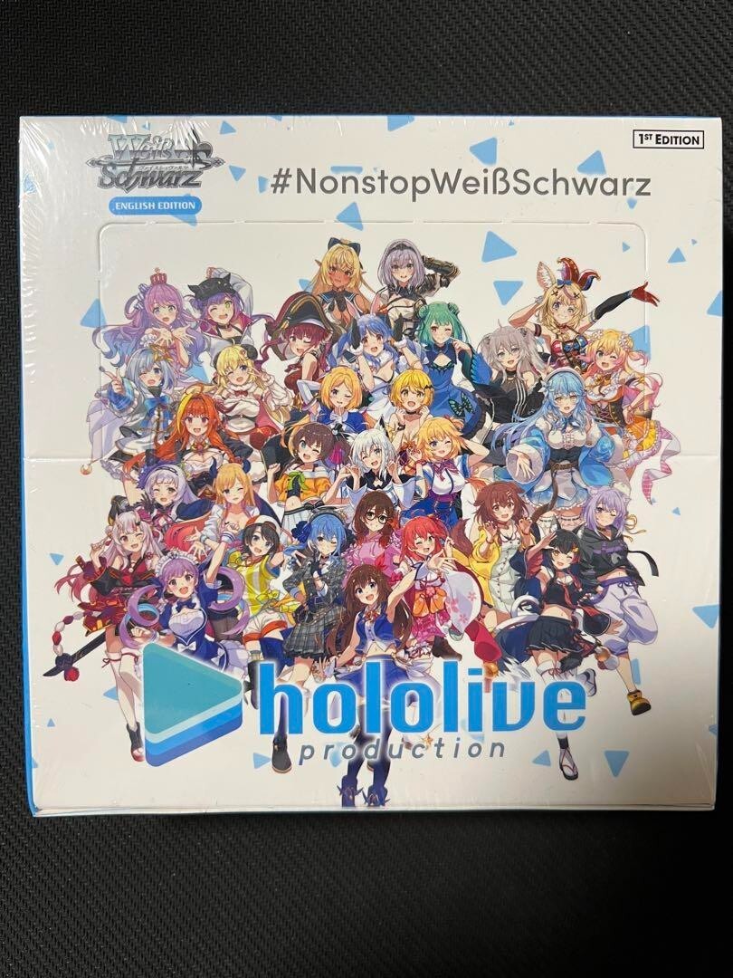 Hololive Production Booster Box Vtuber Virtual Trading Card GIOCO ...