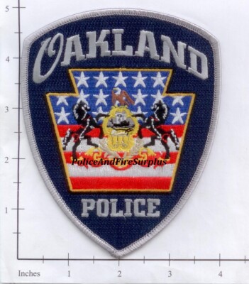 Pennsylvania - Oakland PA Police Dept Patch | eBay