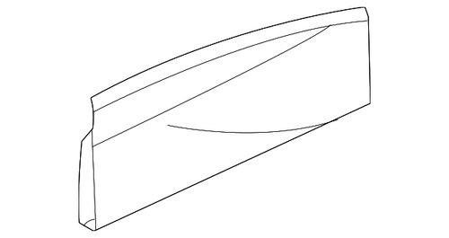 Genuine Volkswagen 2023-2024 Volkswagen ID.4 - Lower Molding 11K-854 ...