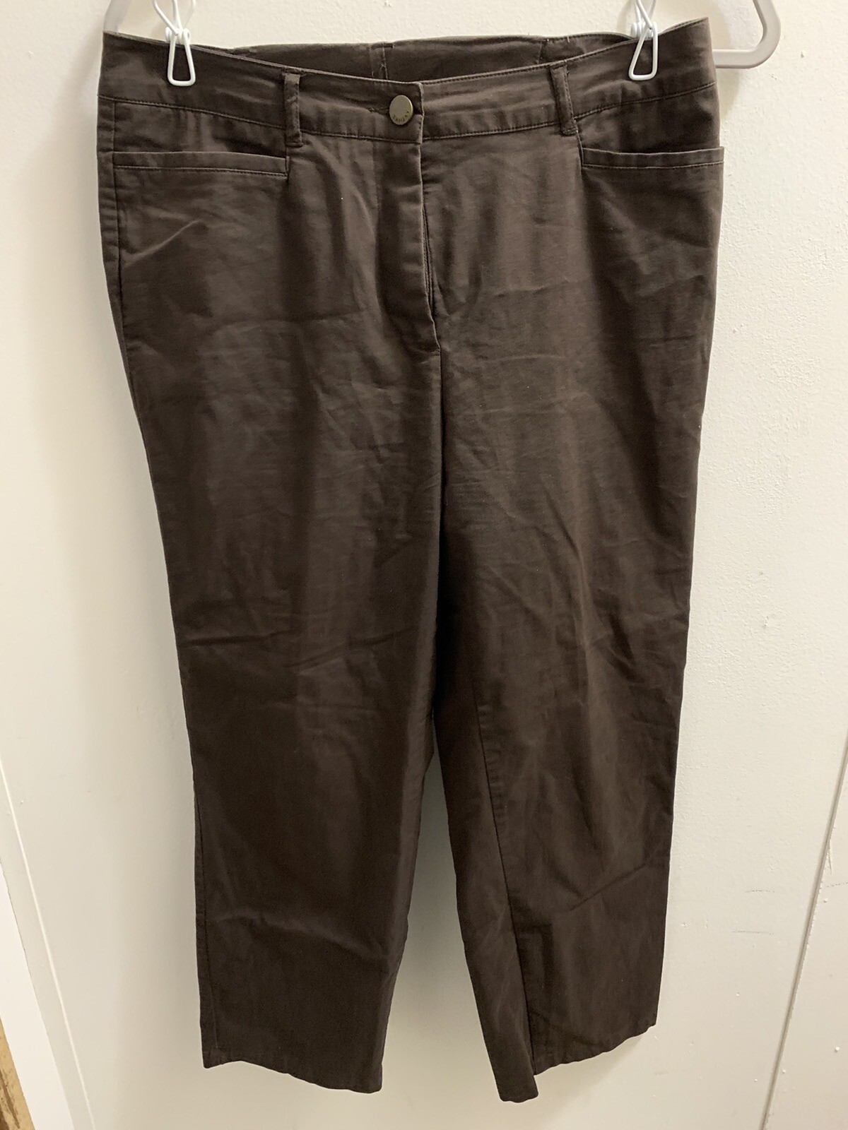 Tan jay Pants Brown 8 Waist 34” Inseam 29” Mid Rise | eBay