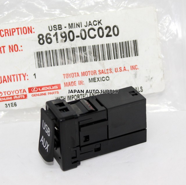 TOYOTA HIGHLANER 2011-2012 AUX USB ADAPTOR FACTORY REPLACEMENT OEM ...
