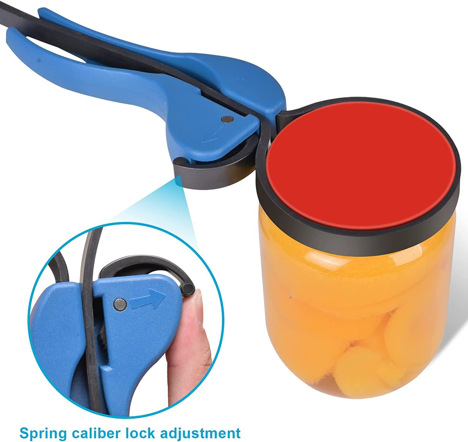 MSEONA Jar Opener with original safety design, jar opener for Weak Blue ...