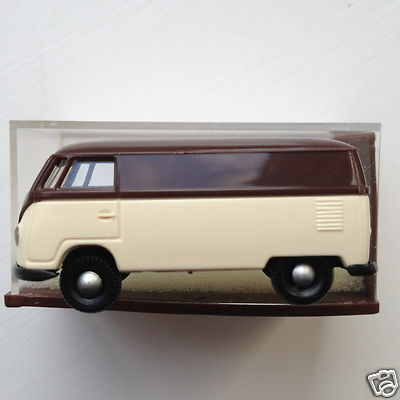 Brekina 3200 1:87 HO scale 1960's Volkswagen Transporter Van - brown ...