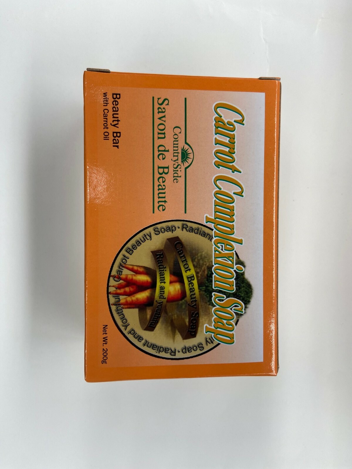6PCS Carrot Complexion Soap Beauty Bar with Carrot Oil -200g | eBay