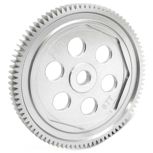 Hot Racing RC SCT887H Hard Anodized Aluminum 87T 48P Spur Gear ...