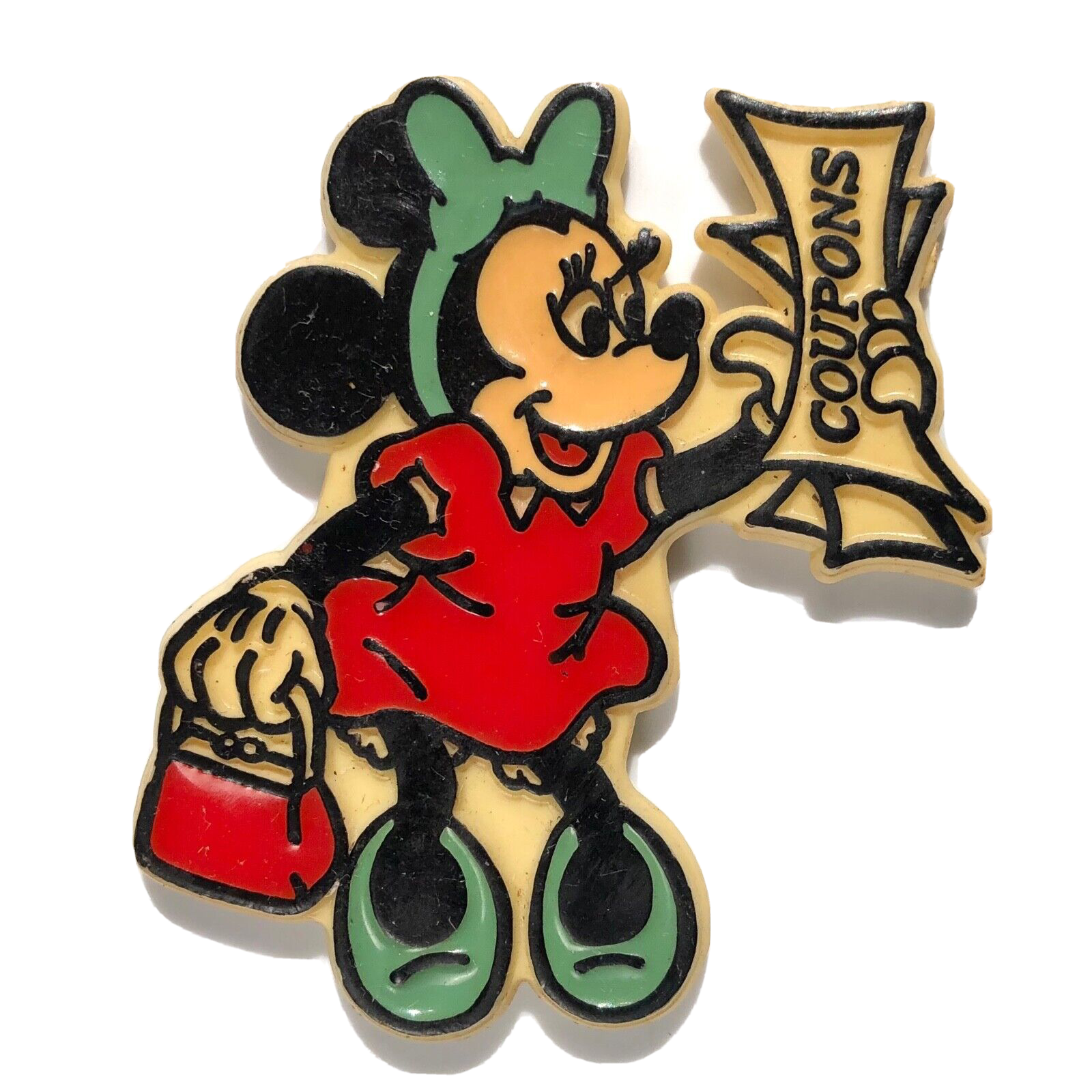 Minnie Mouse fridge magnet Coupons Walt Disney vintage Monogram ...