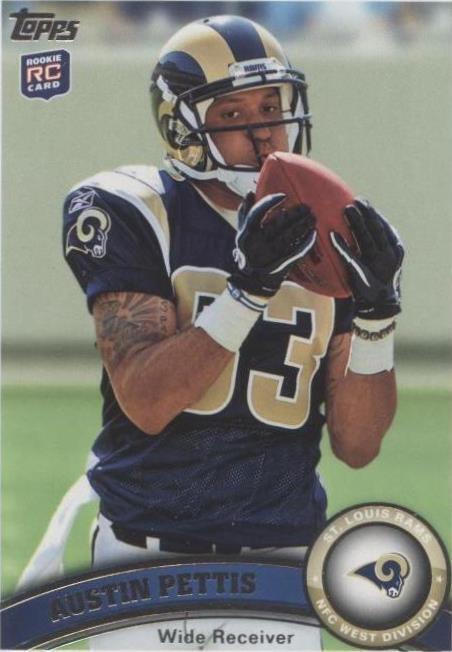 2011 Topps - Austin Pettis #396 (RC) for sale online | eBay