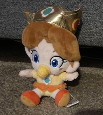 Super Mario Baby Daisy Plush - Orange/Yellow, About 8” | eBay