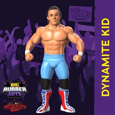 Dynamite Kid MWFP Major Wrestling Figure Podcast Big Rubber Guys WCS ...