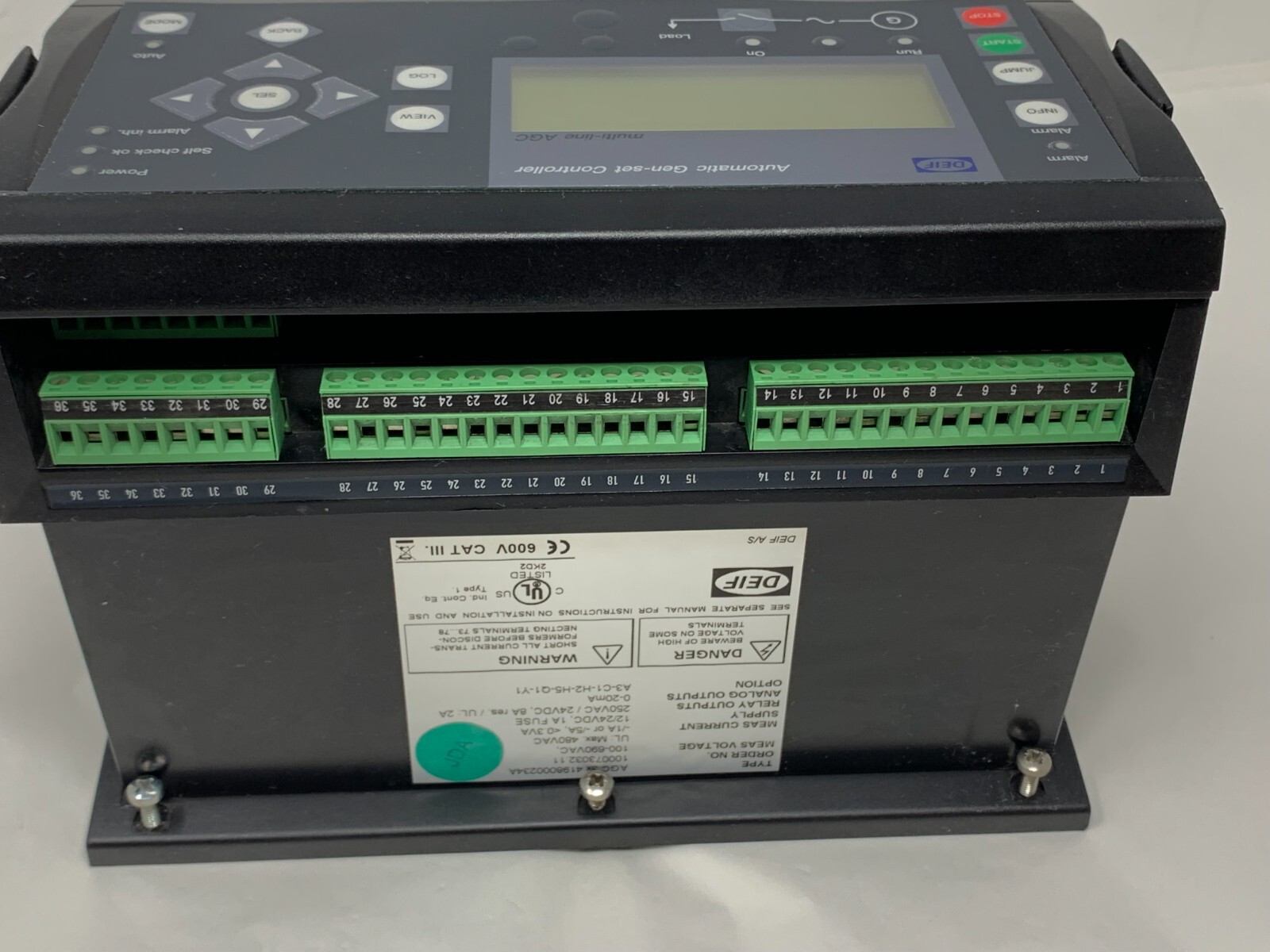 DEIF AGC 3X 4198000234E Automatic Gen-Set Controller | eBay