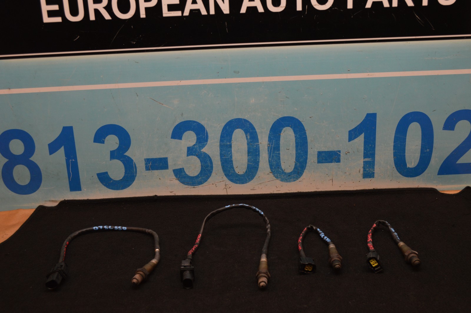 07-11 R230 MERCEDES SL550 O2 OXYGEN SENSOR SENSORS COMPLETE SET OF 4 ...