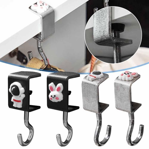 Adjustable Desk Edge Hook Gaming Headset Desk Hanger Backpack Storage ...