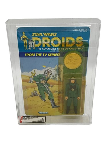 Vintage Kenner Star Wars 1985 Droids TV Series A-Wing Pilot AFA 75 ...