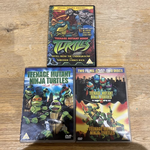 Teenage Mutant Ninja Turtles 3 DVD Bundle - Shredder Strikes Back | eBay UK