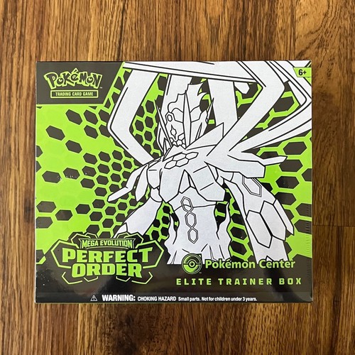 Pokémon Perfect Order Pokemon Center ETB Elite Trainer Box New Factory ...