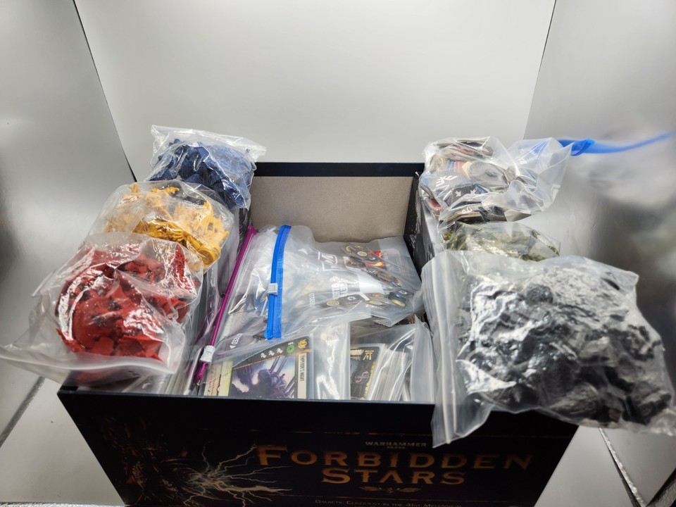 Warhammer 40K Forbidden Stars Board Game Fantasy Flight Games Pre-Owned ...