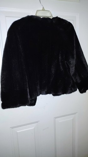 Ana Faux Fur Bolero Jacket Size M | eBay