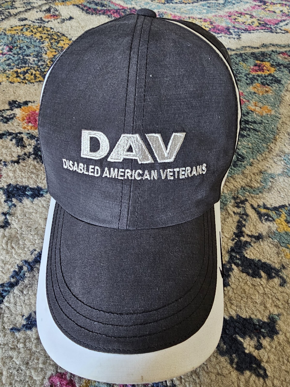 NIKE GOLF hat DAV Disabled American Veterans Hook & Loop Strap OSFM | eBay