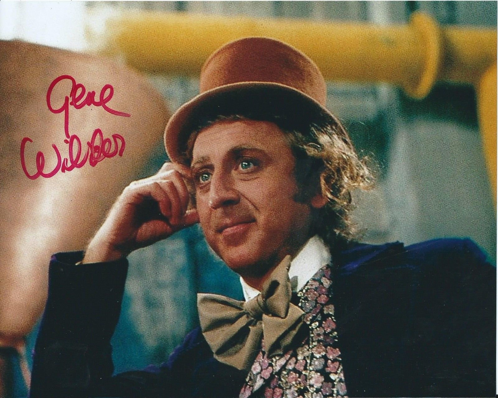 Gene Wilder Autogramm Alice im Wunderland Bonnie und Clyde Autograph | eBay