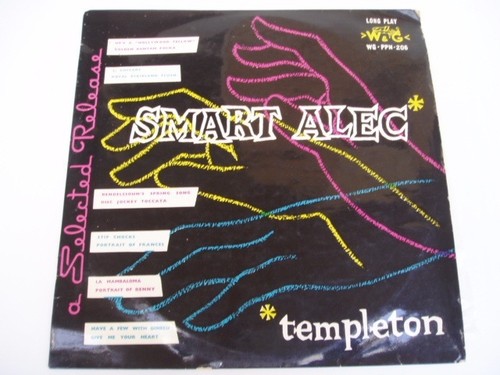 SMART ALEC - ALEC TEMPLETON - RARE LP | eBay
