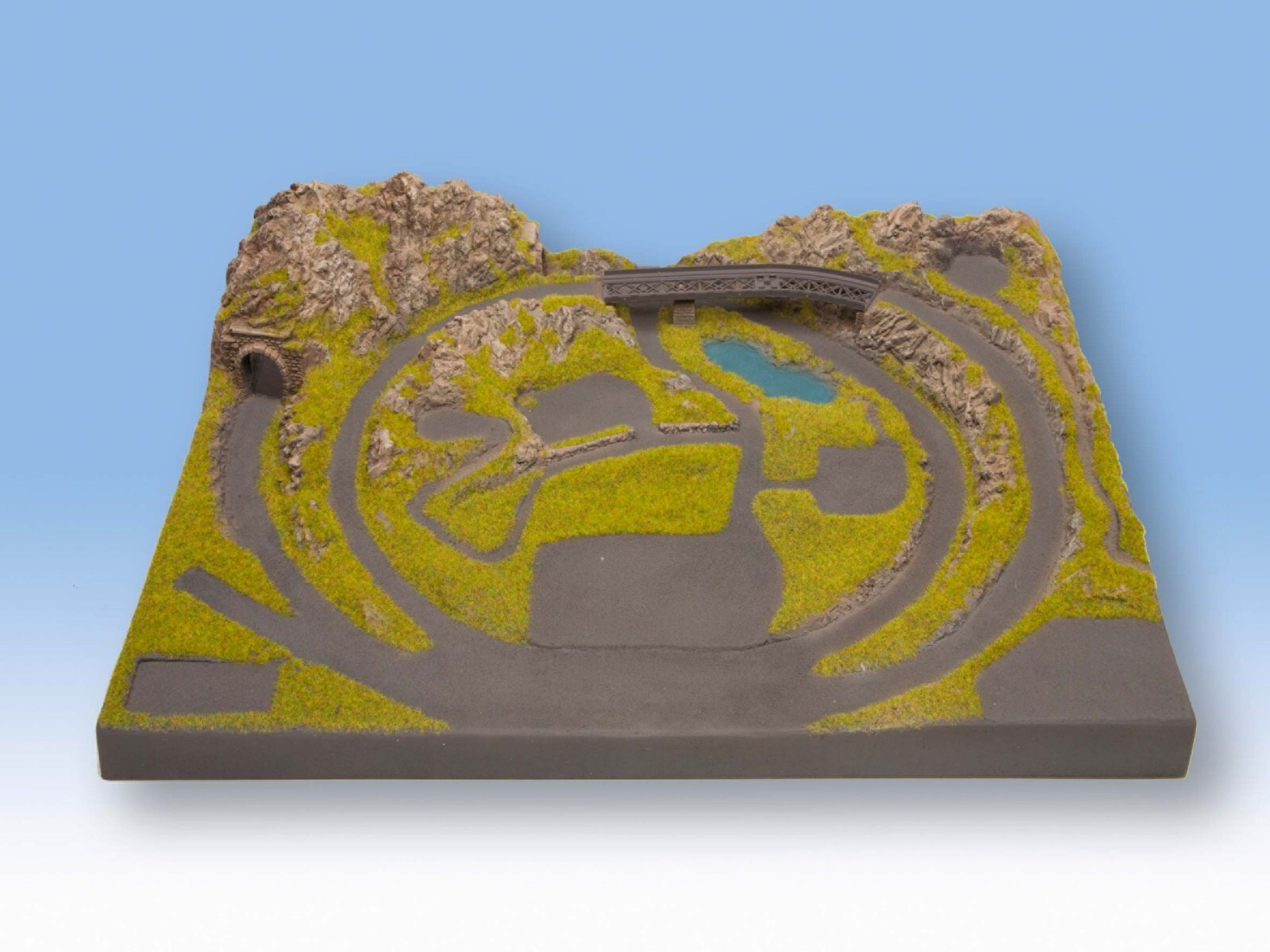 NOCH 87010 Z Layout Serfaus, made of Structured Hard Foam 53.5 x 40.5 x ...