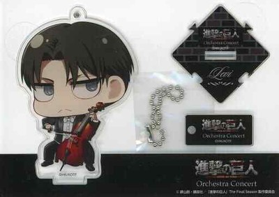 Levi Ackerman Attack on Titan Acrylic Stand Keychain Orchestra Con ...