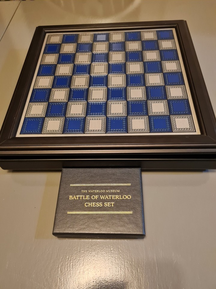 Franklin Mint The Battle Of Waterloo-Waterloo Museum Chess Set | eBay