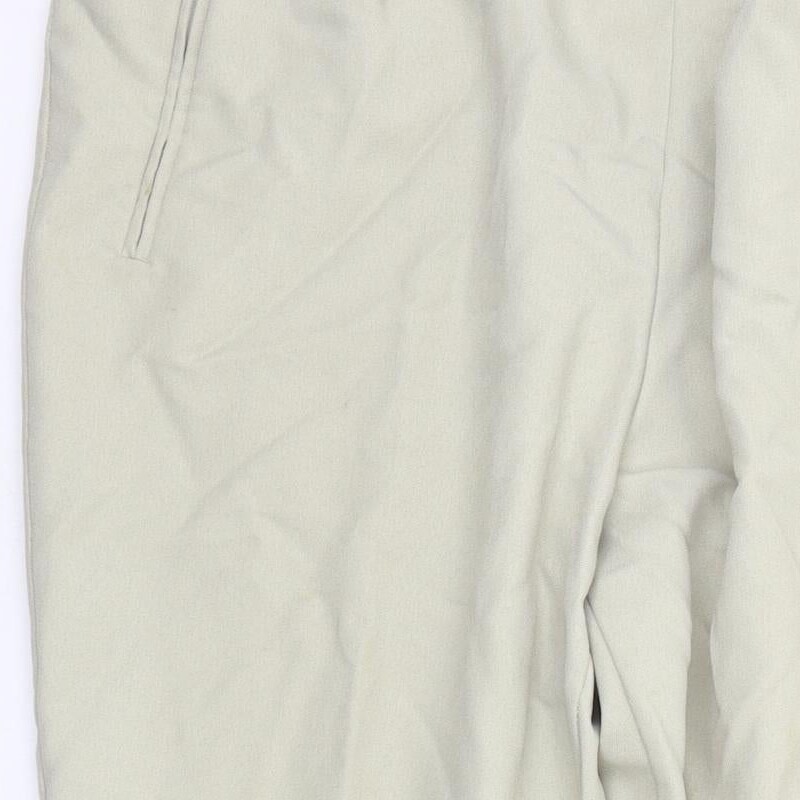 CANDA Womens Beige Polyester Blend Trousers Size 18 L25 in | eBay UK