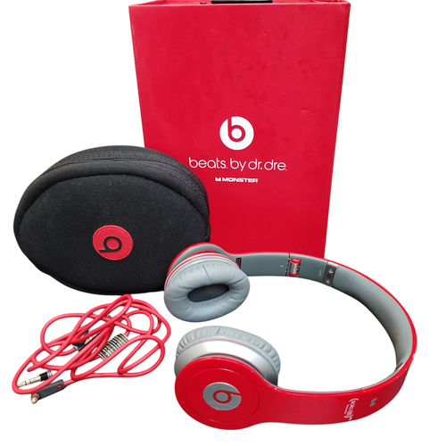 Beats By Dr Dre Solo Hd Special Edition Product Red Headphones | eBay