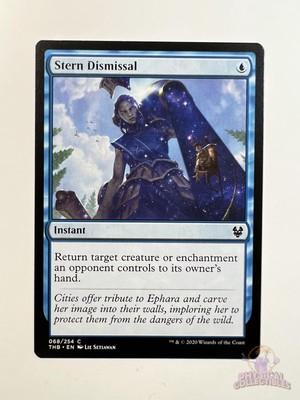 Stern Dismissal 68/254 - Theros Beyond Death - Common - MTG Magic Card ...